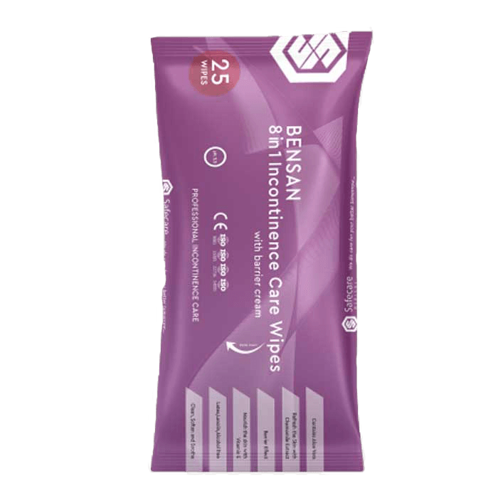 Bensan Incontinence Care Wipes - Professional Hygiene