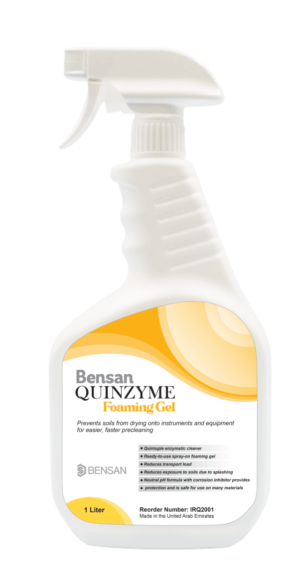 Bensan Quinzyme Foaming Gel - Enzymatic Precleaning Solution