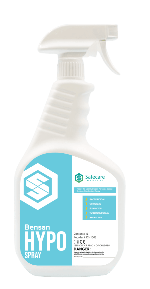 Bensan Hypo Spray - Hydrogen Peroxide Surface Disinfectant