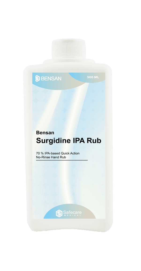 Bensan Surgidine IPA Rub - Isopropyl Alcohol Hand Rub