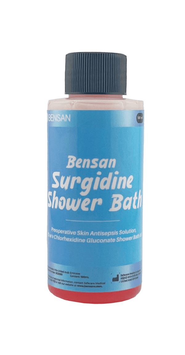 Bensan Surgidine Shower Bath - 2% Chlorhexidine Preoperative Wash